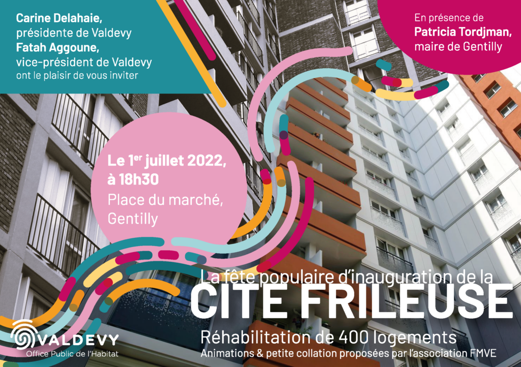 Fête populaire à Frileuse (Gentilly) - Valdevy