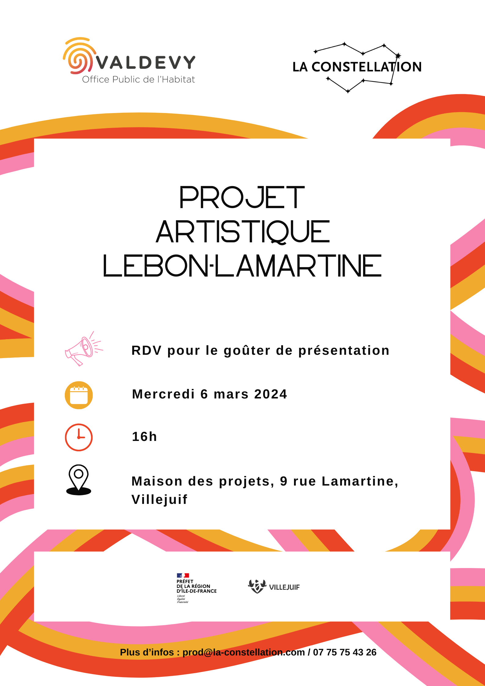 Projet artistique Lebon-Lamartine - Valdevy
